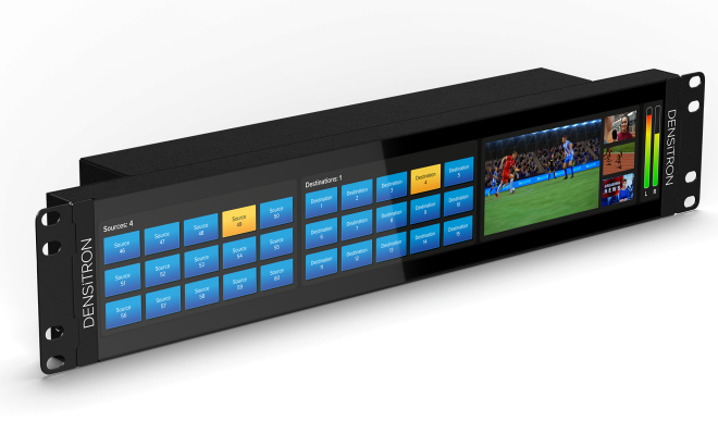 2RU with 27 Buttons & Jogdial (x86) - Densitron