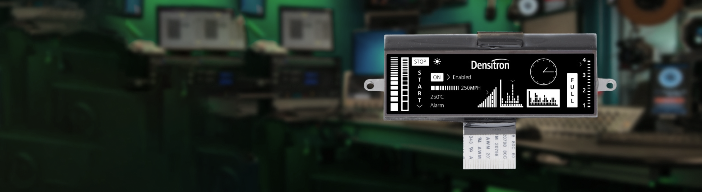 Monochrome Displays - Touch Screen | Monochrome LCD display | Densitron ...